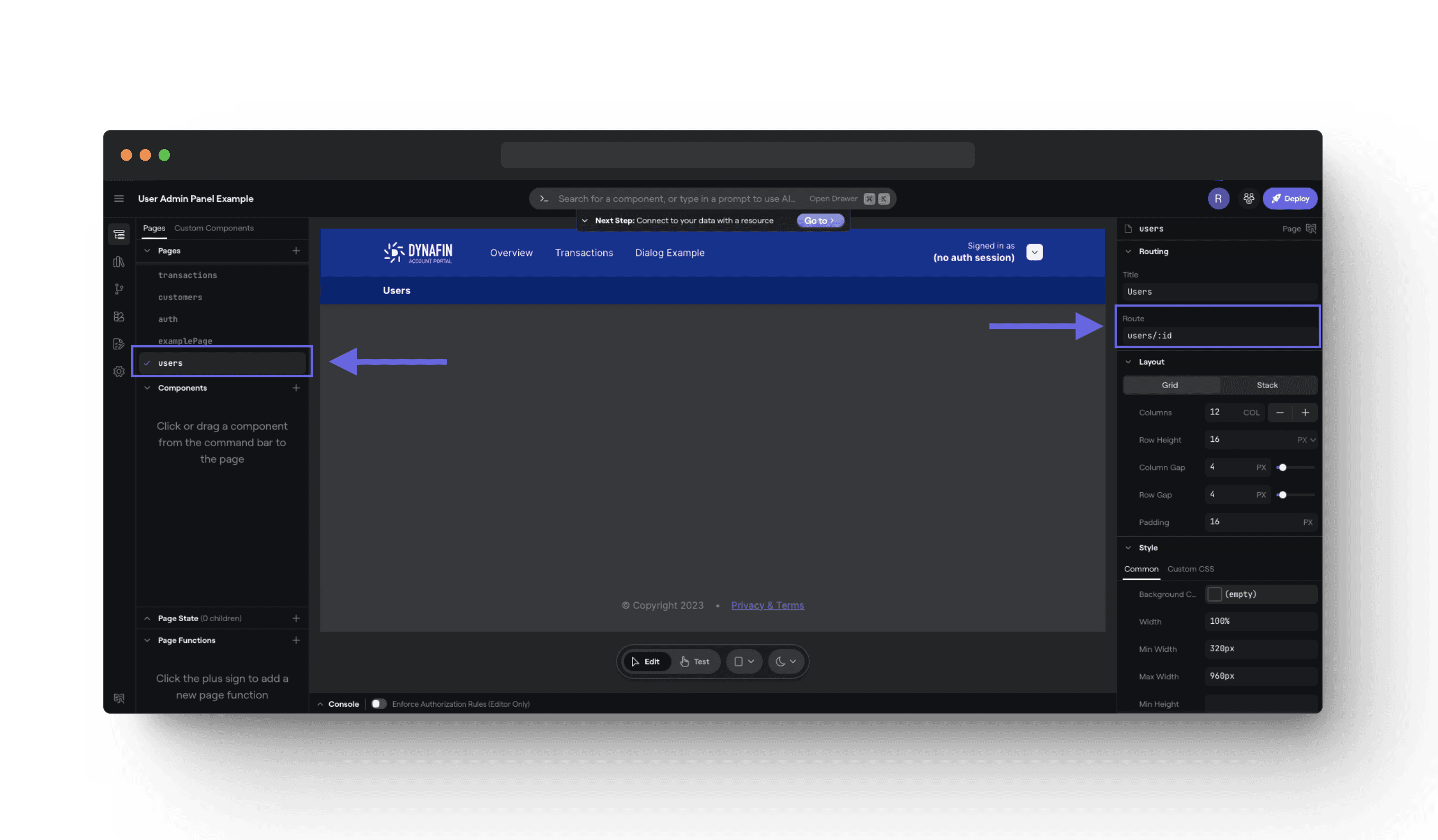Access Query And Url Parameters Dynaboard Docs